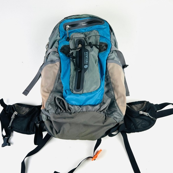 REI | Bags | Rei Overnight Hiking Backpack Womens Venturi 3 Blue And ...
